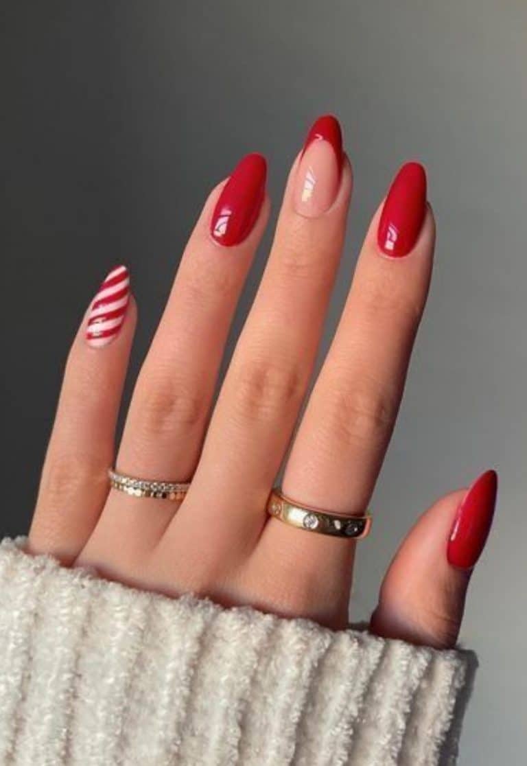 20 diseños de uñas rojas que atraerán las miradas